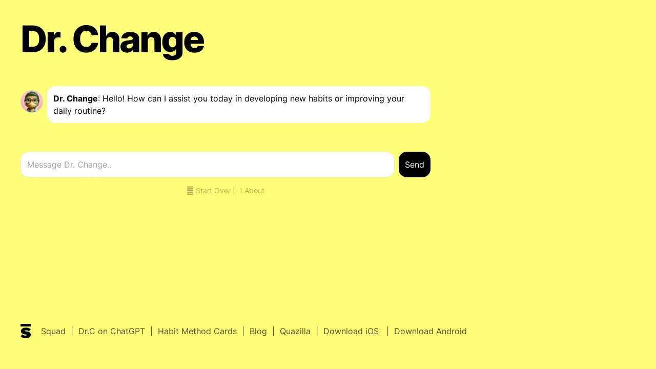 Dr. Change - BestofAI