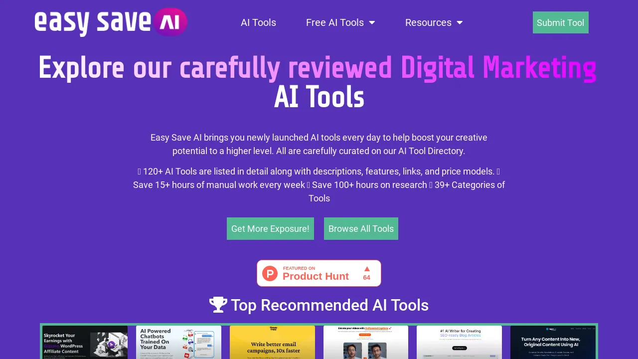 Easy Save AI - BestofAI