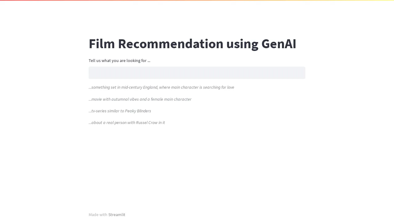 Filmfinder - BestofAI