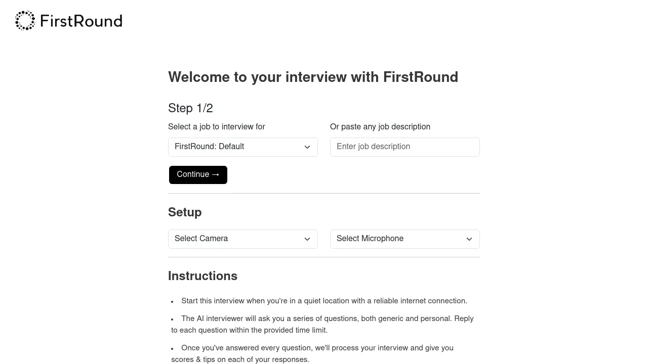 FirstRound - BestofAI