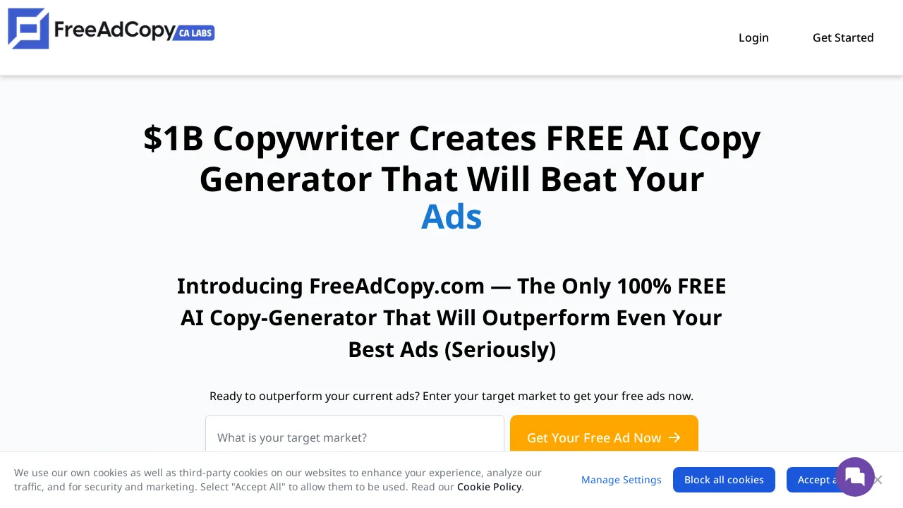 Free Ad Copy - BestofAI