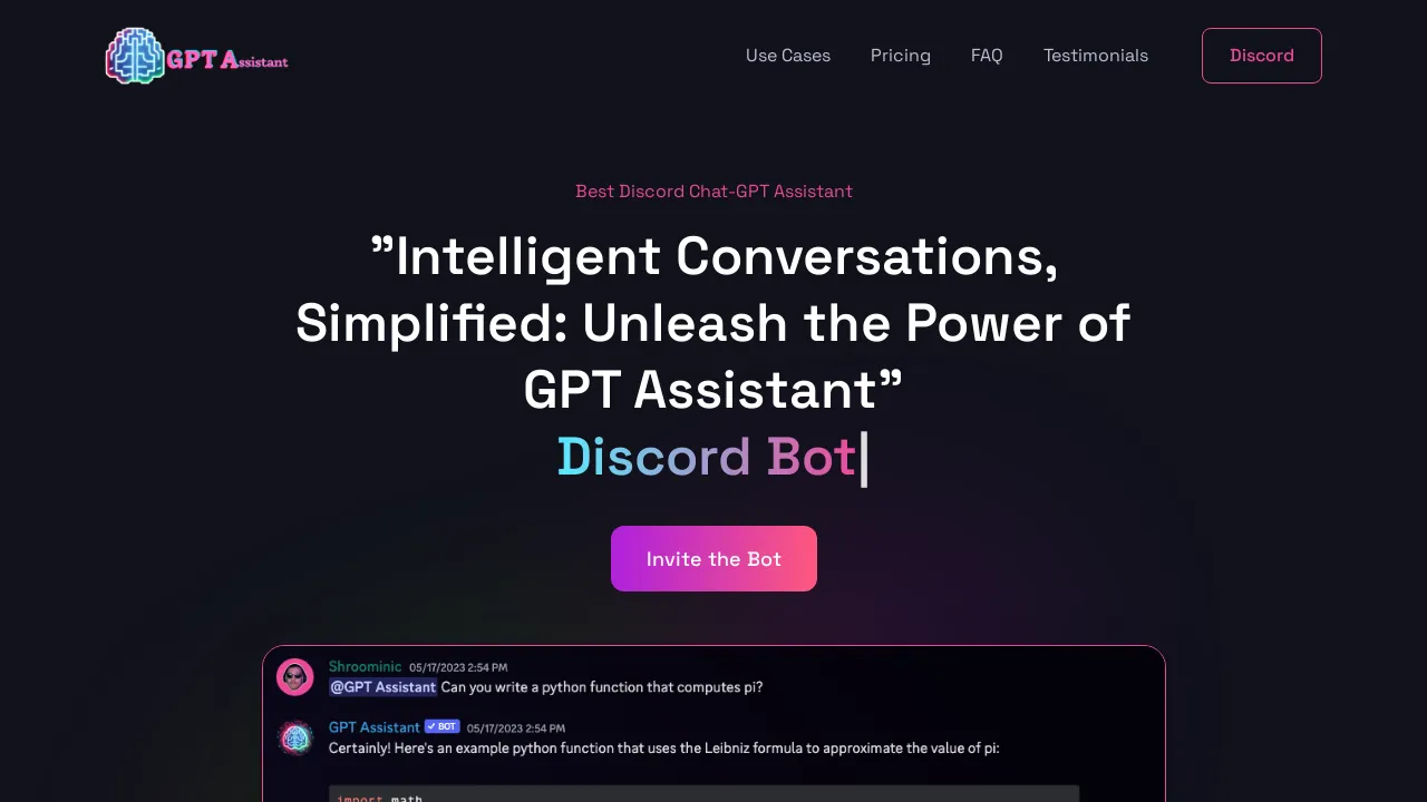 GPTAssistant - BestofAI