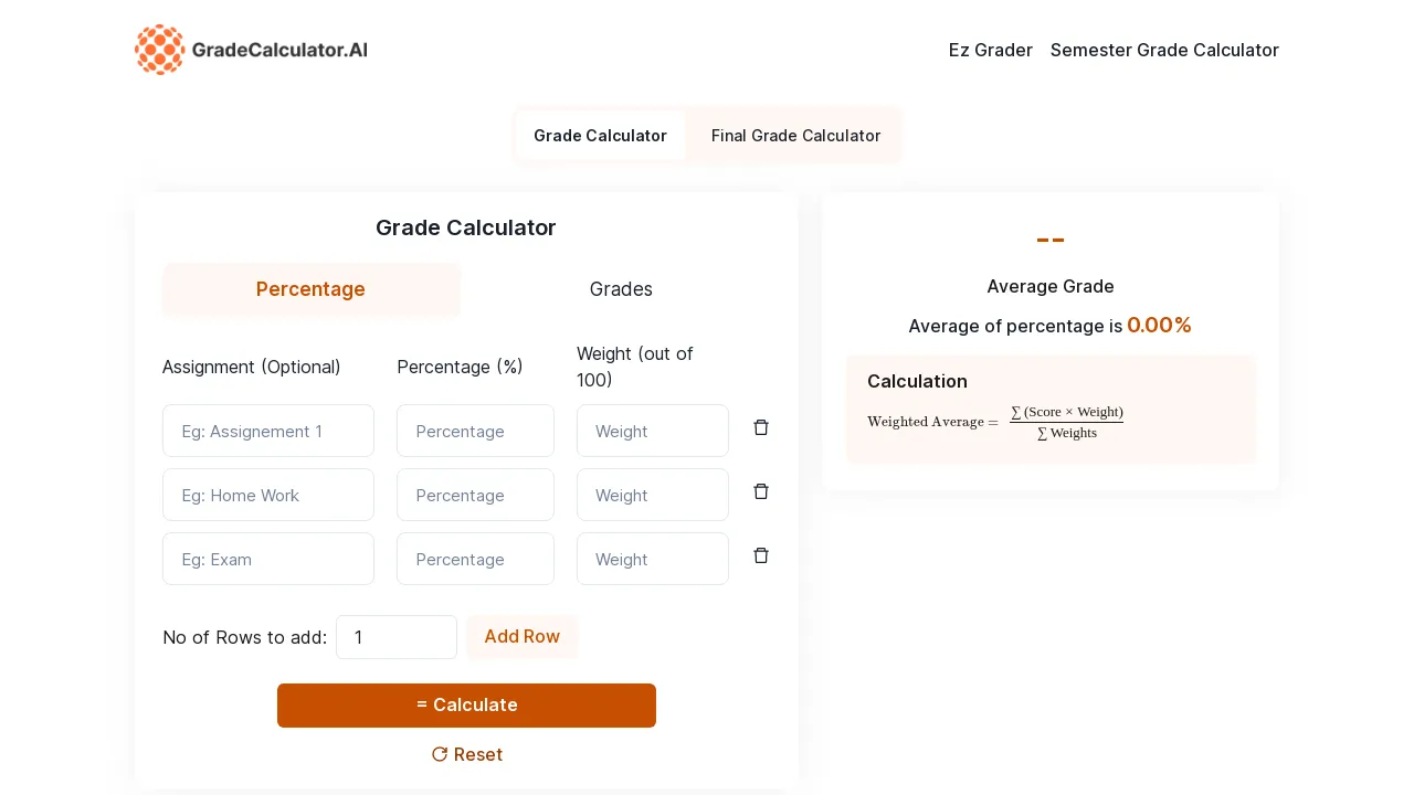 Grade Average Calculator - Your Essential Tool for Academic Success ...