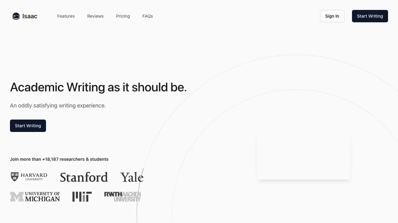 Isaac Editor - BestofAI