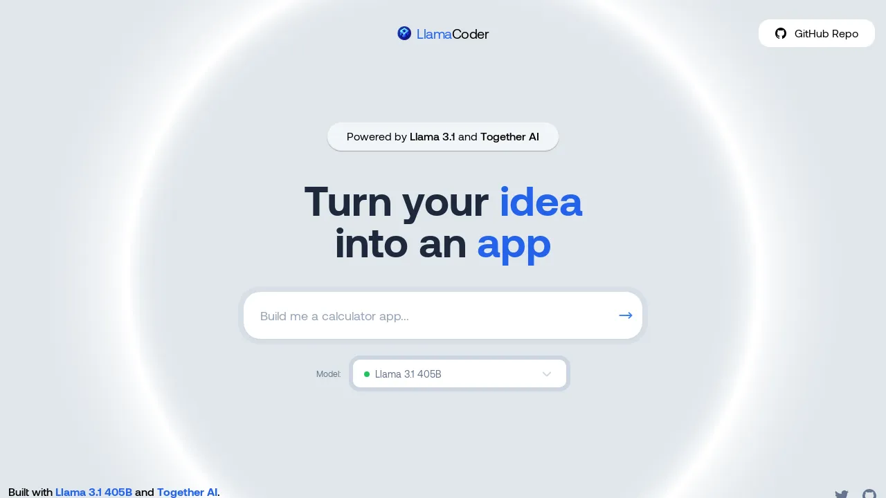 Llama Coder - BestofAI