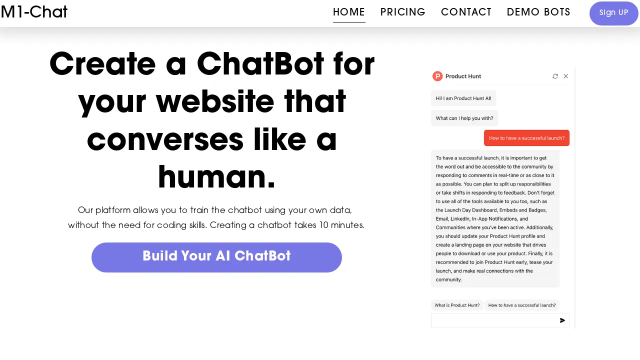 M1-Chat.com - BestofAI