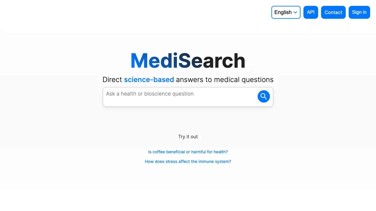 MediSearch - BestofAI