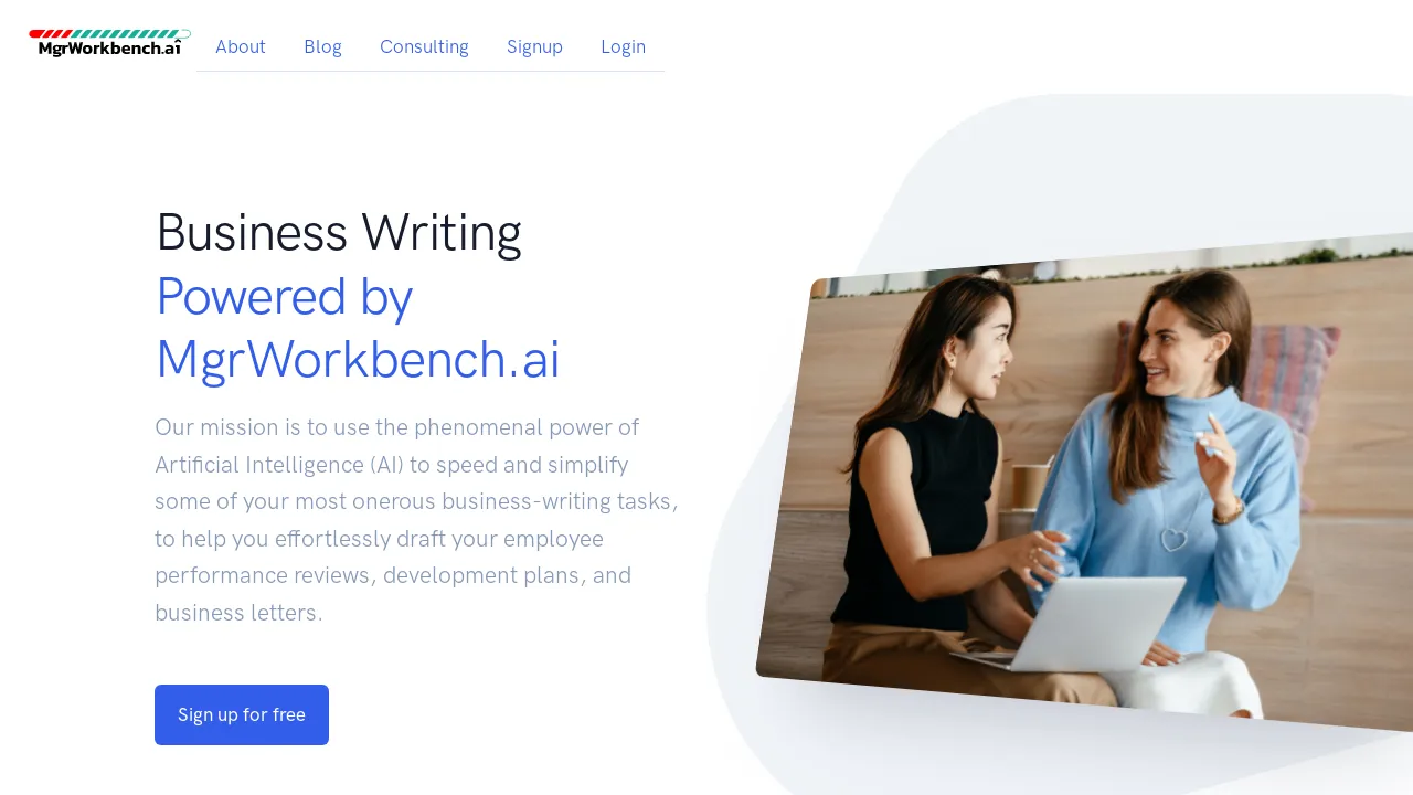 MgrWorkbench - BestofAI