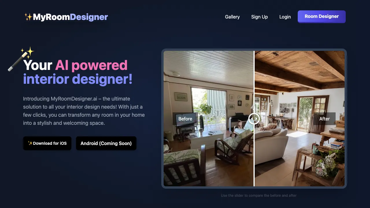 MyRoomDesigner - BestofAI