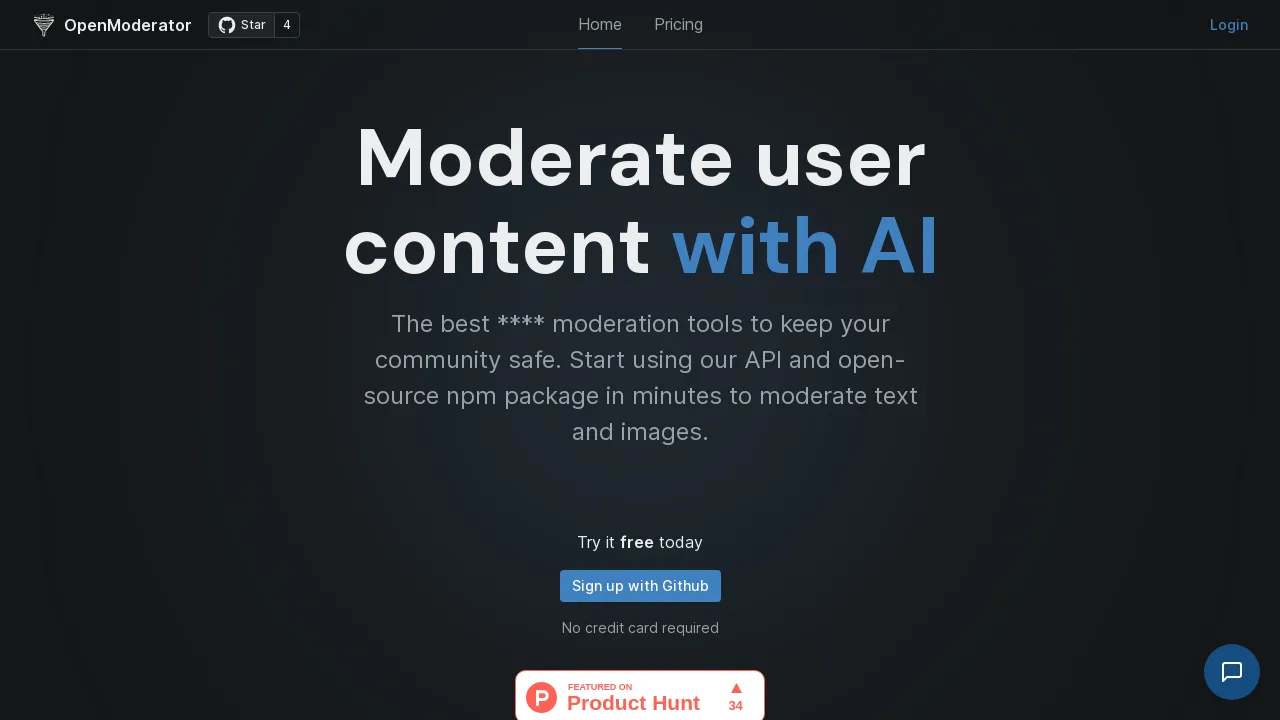OpenModerator - BestofAI
