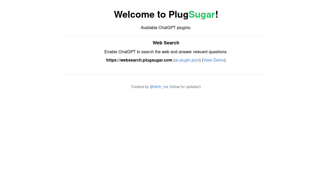 PlugSugar - BestofAI