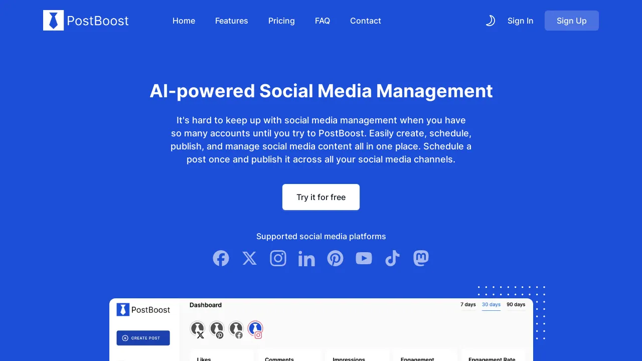 403 AI Social Media Tools - BestofAI