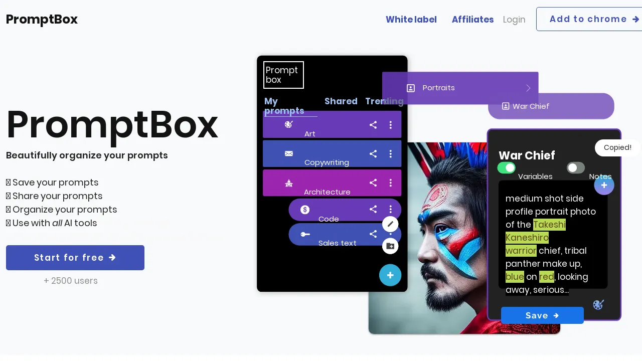 PromptBox - BestofAI