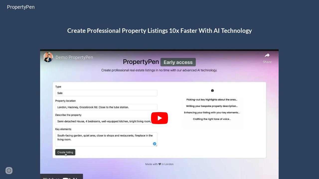 PropertyPen - BestofAI