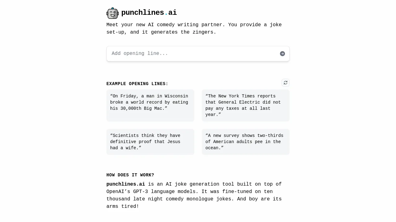 Punchlines - BestofAI