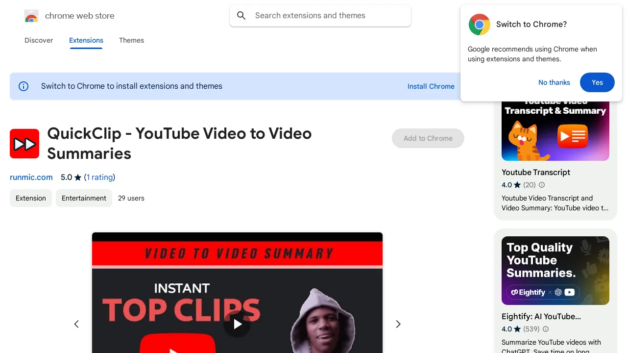 QuickClip - BestofAI