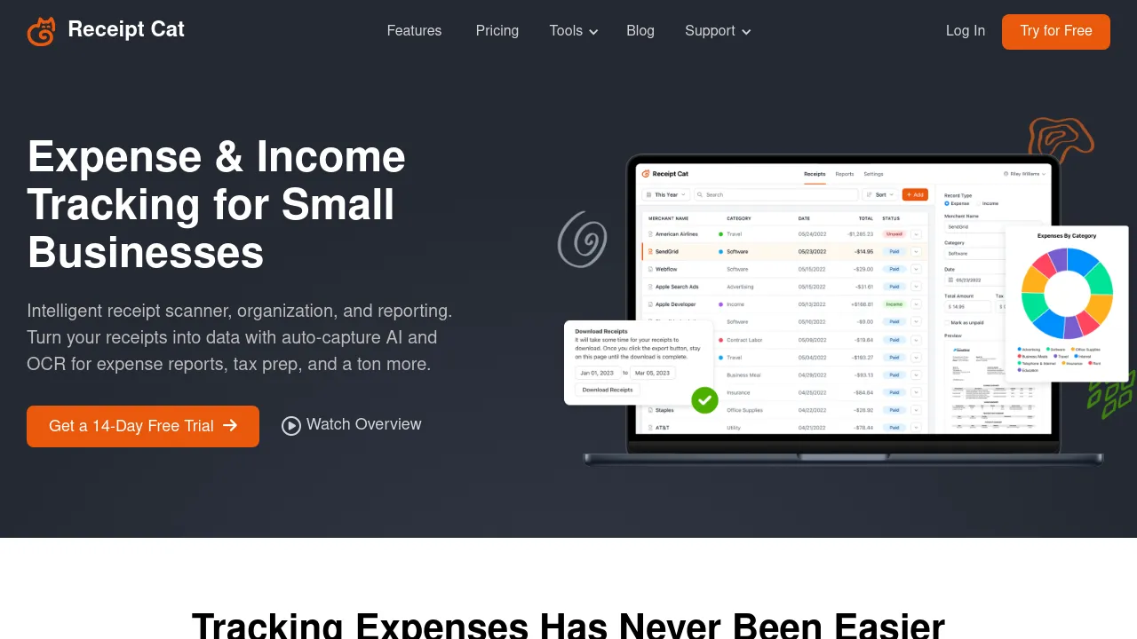 Receipt Cat - BestofAI