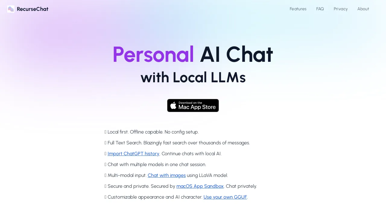 RecurseChat - BestofAI