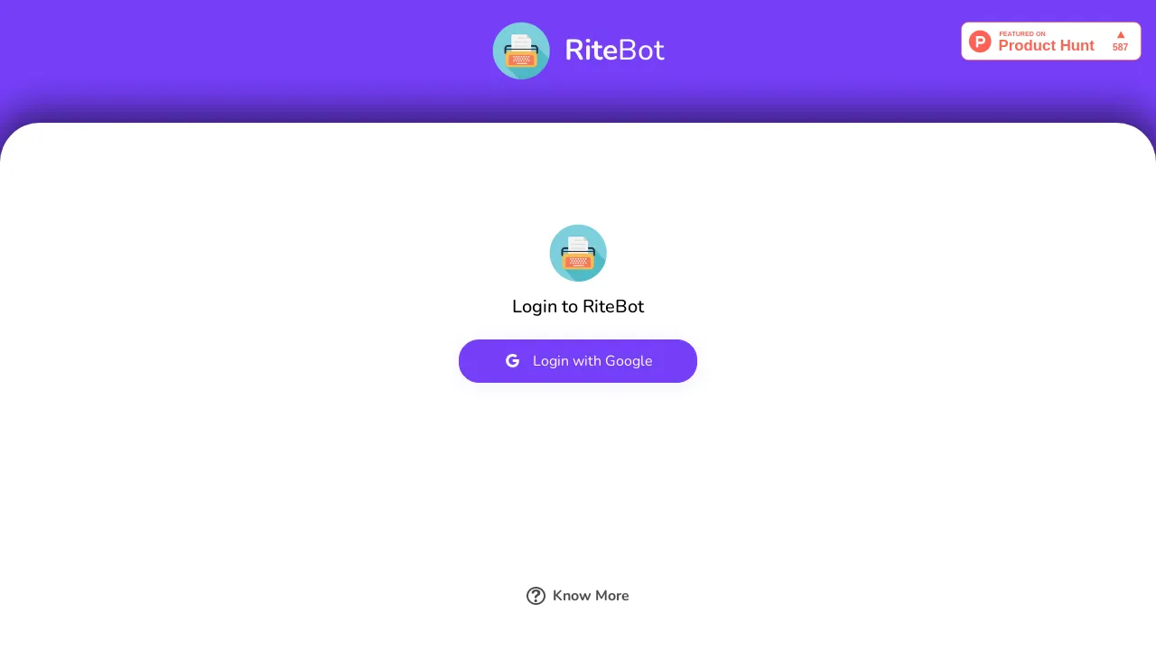 RiteBot - BestofAI