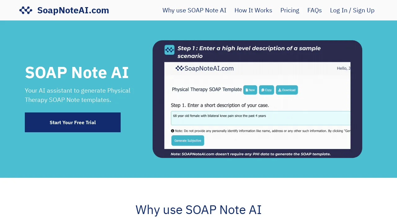 SOAP Note AI - BestofAI