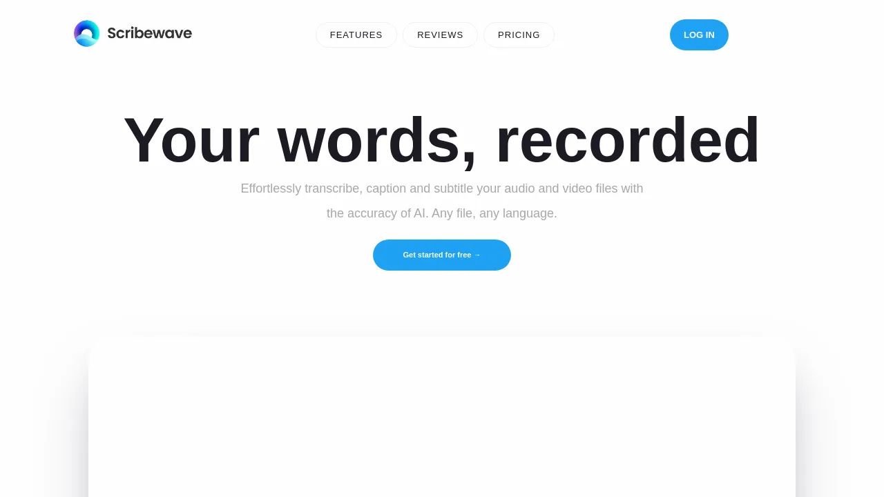 Scribewave - BestofAI