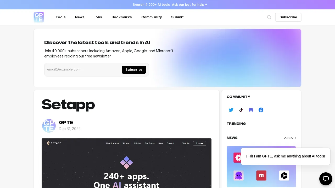New Tools - BestofAI