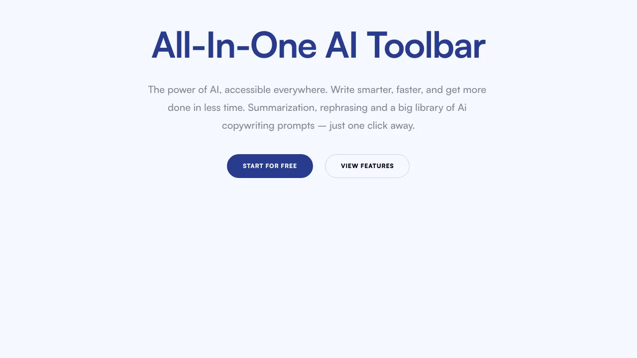 Shakespeare AI Toolbar - BestofAI