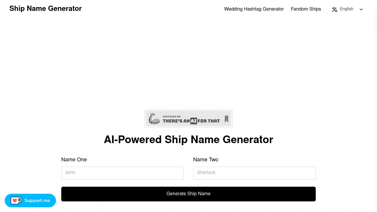 Ship Name Generator - BestofAI