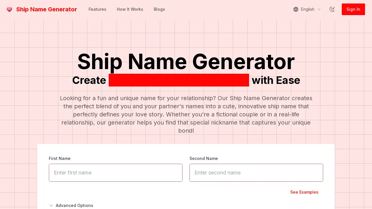 ShipName Generator - BestofAI