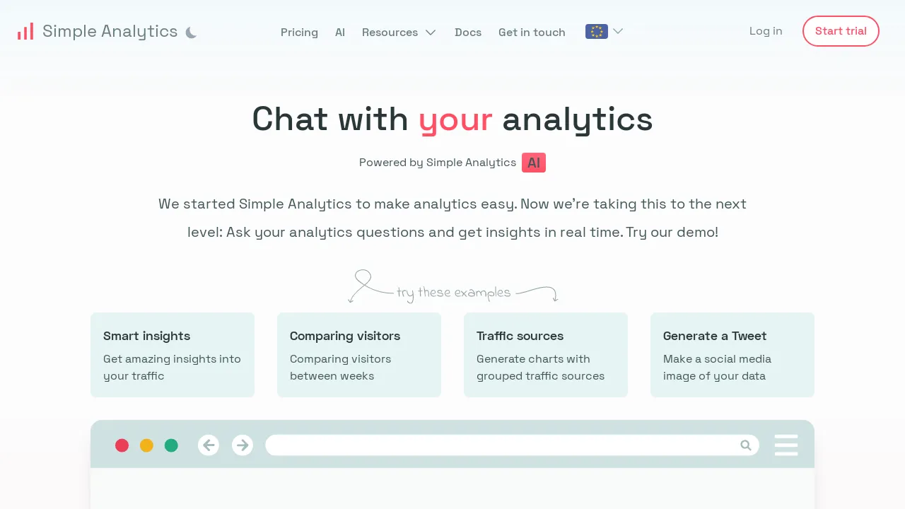 Simple Analytics AI - BestofAI