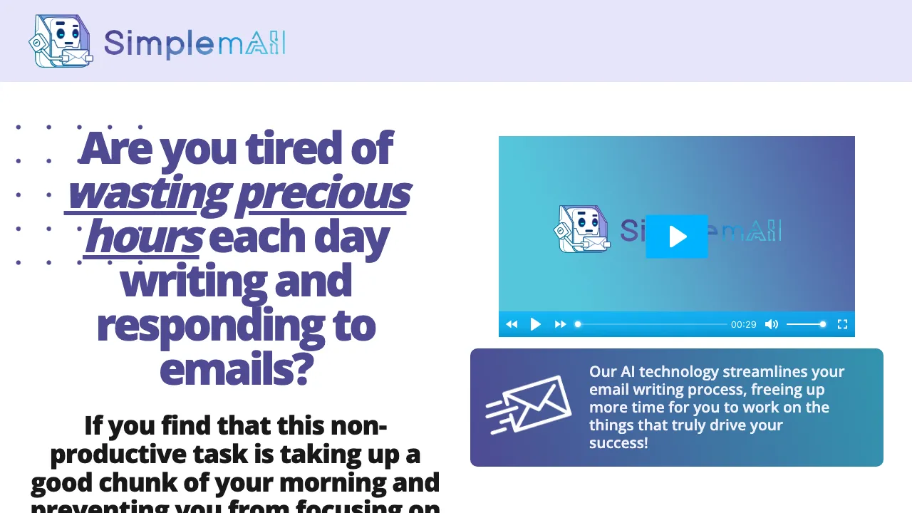 SimpleMail - BestofAI