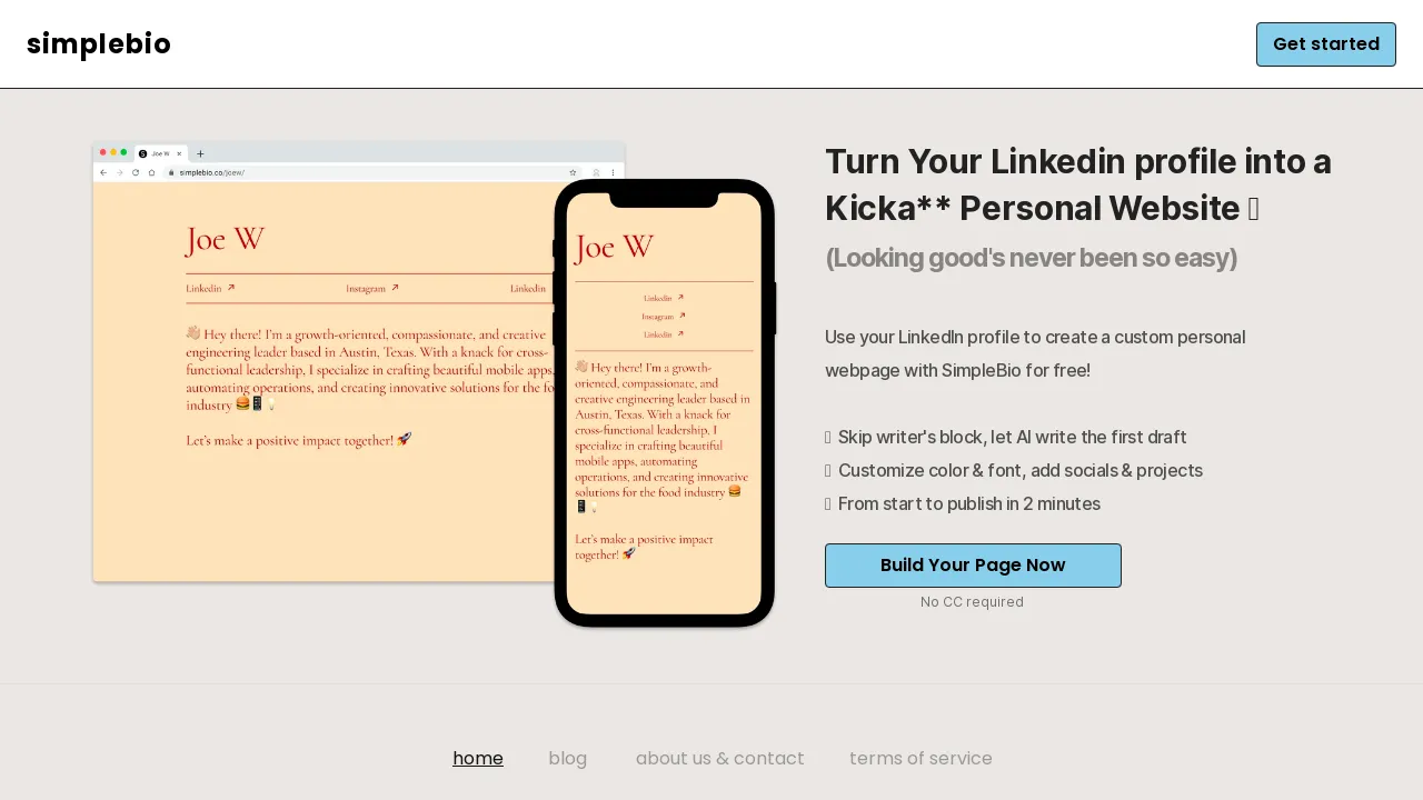Simplebio - BestofAI