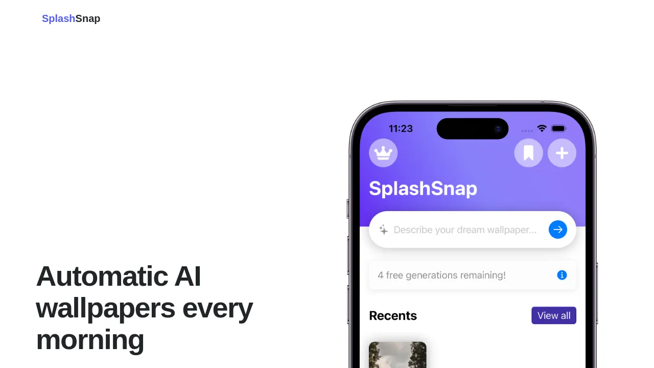 SplashSnap - BestofAI