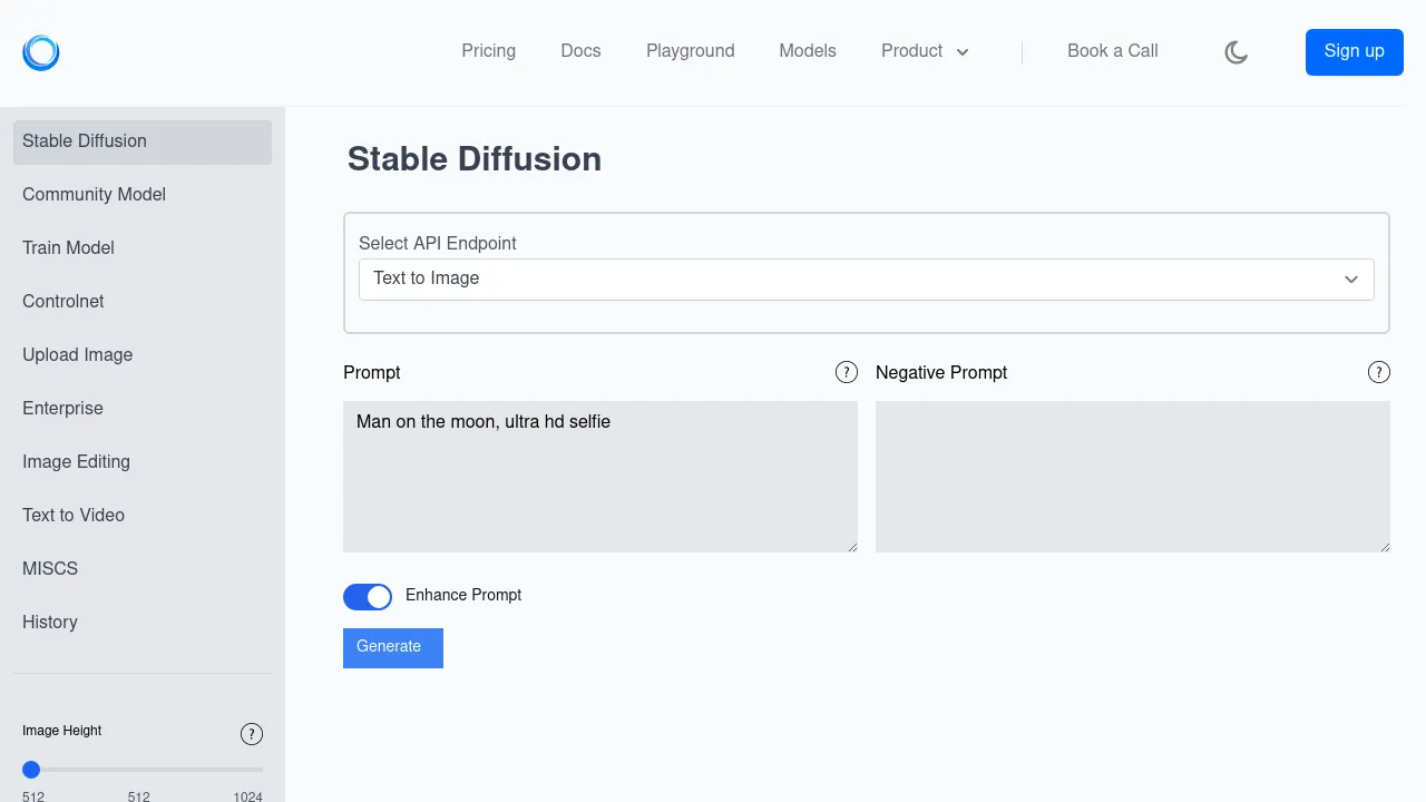 Stable Diffusion API - BestofAI