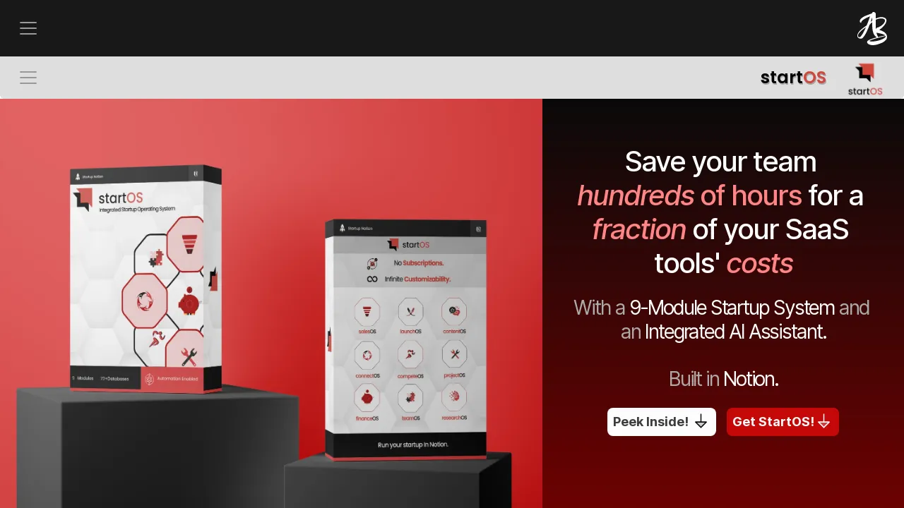 StartOS: Plug-and-Play Startup System - BestofAI