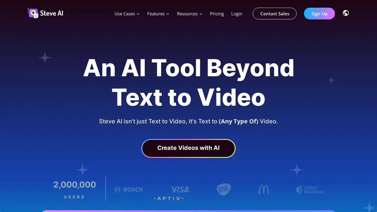 Steve AI 2.0 - BestofAI