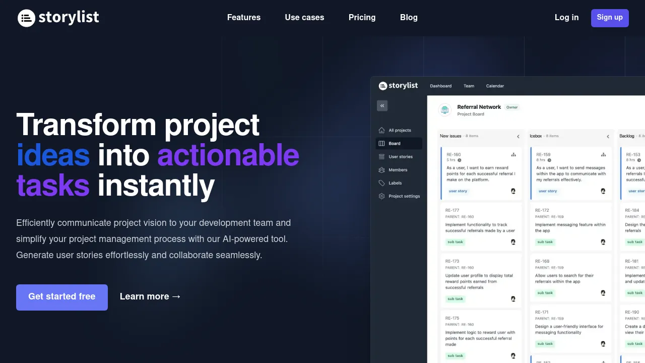 Storylist - BestofAI