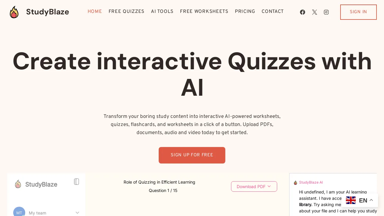 StudyBlaze - BestofAI