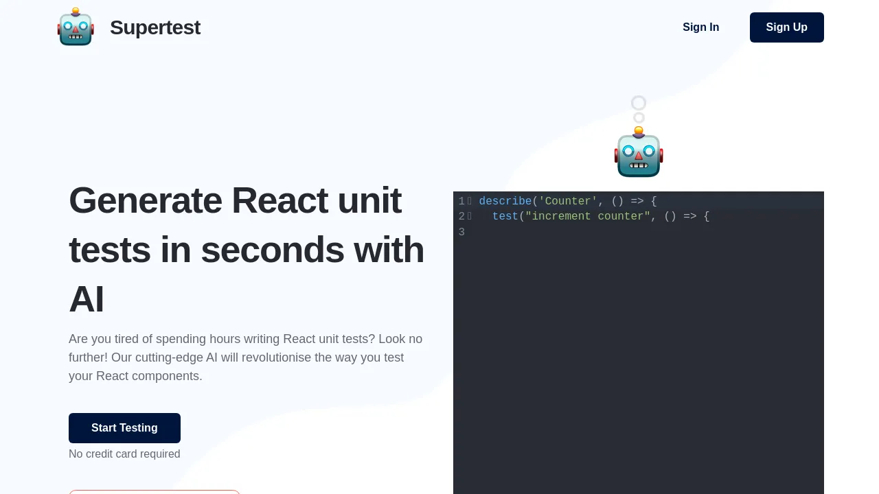 Supertest AI - BestofAI