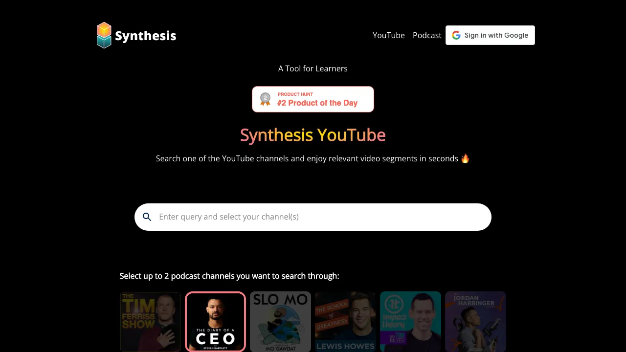 Synthesis Youtube - BestofAI