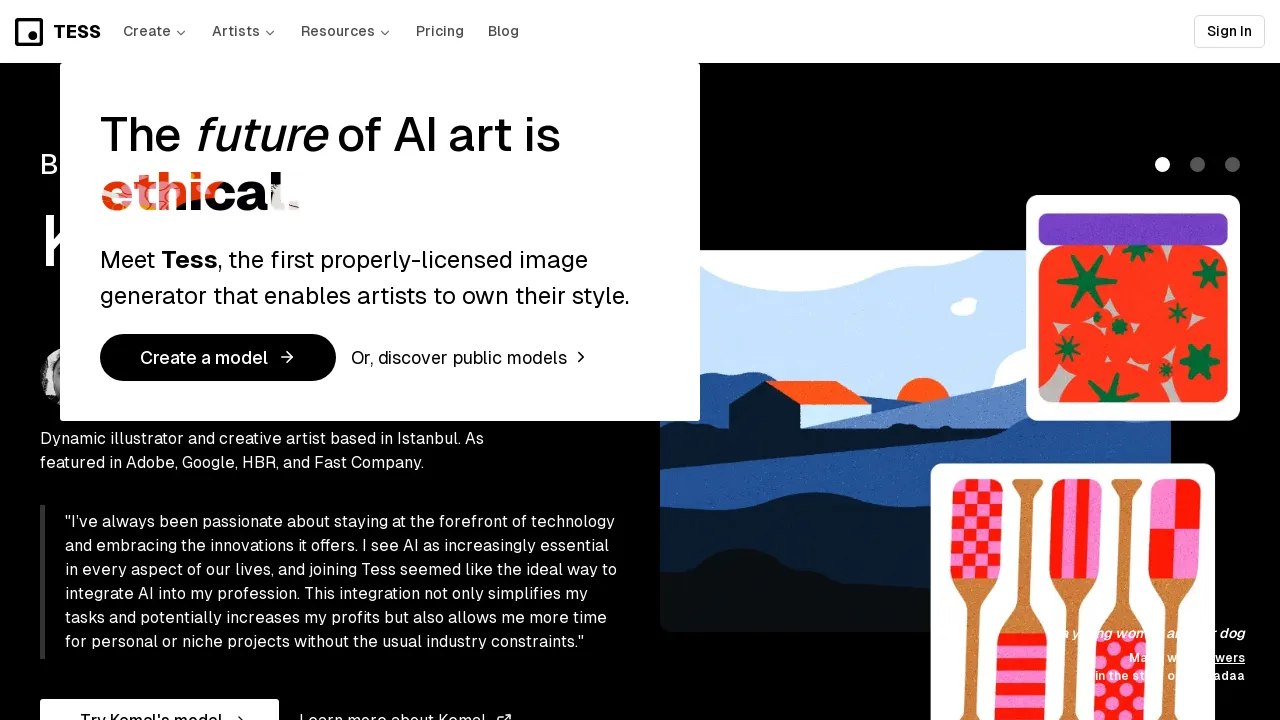 Tess Design - BestofAI