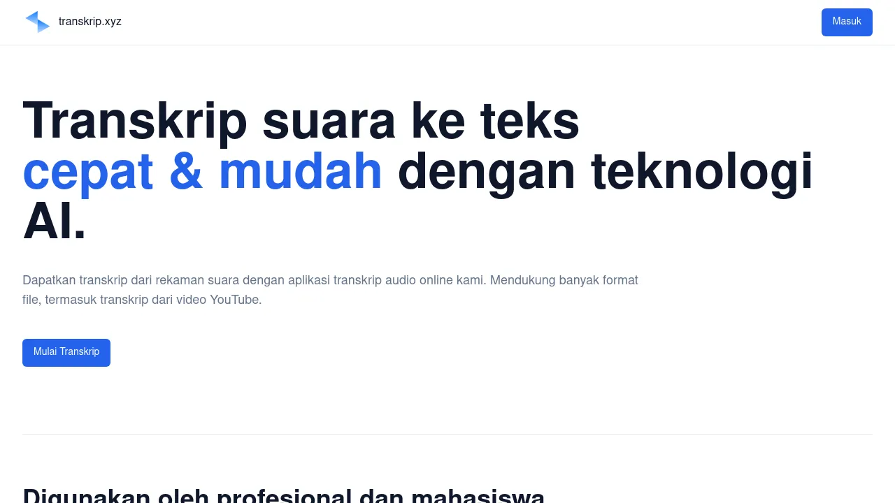 Transkrip - BestofAI