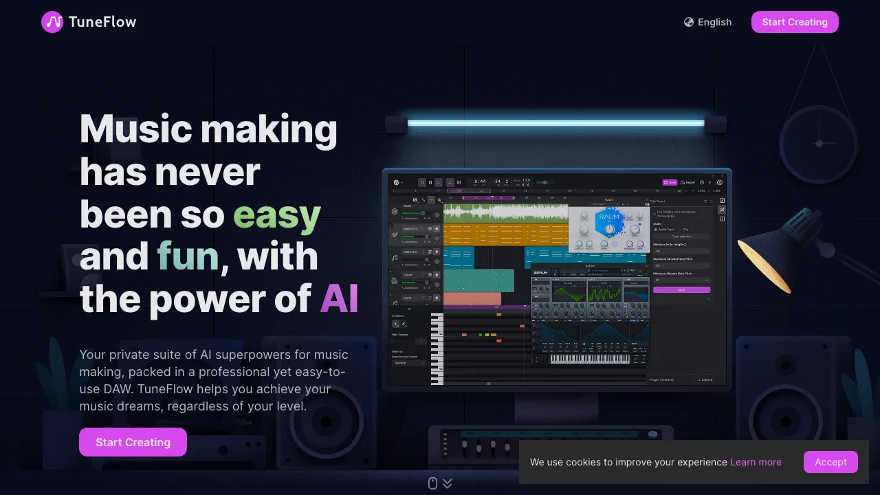 416 AI Audio & Music Tools - BestofAI