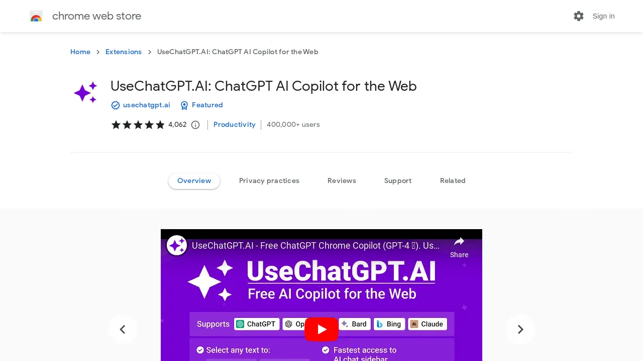 UseChatGPT - BestofAI