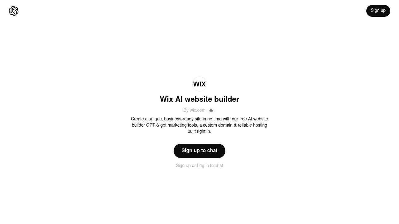 Wix AI Website Builder - BestofAI