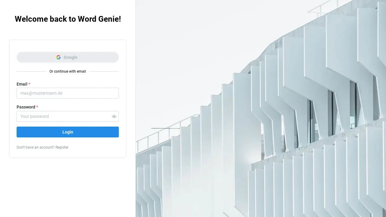 WordGenie - BestofAI