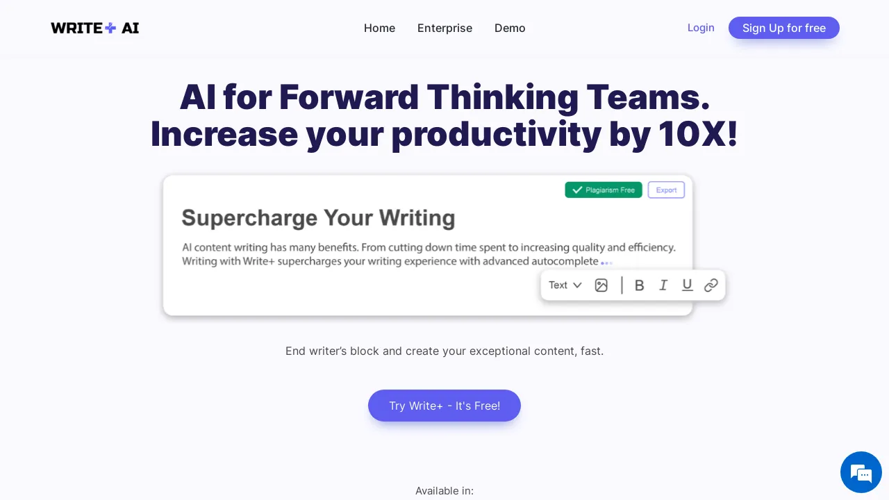 Writeplus - BestofAI