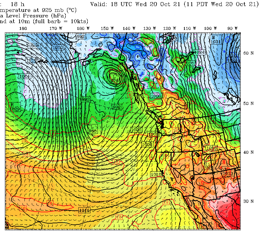 Bombogenesis – Yes that’s a word! – Wind and Rain Coming – Alberniweather