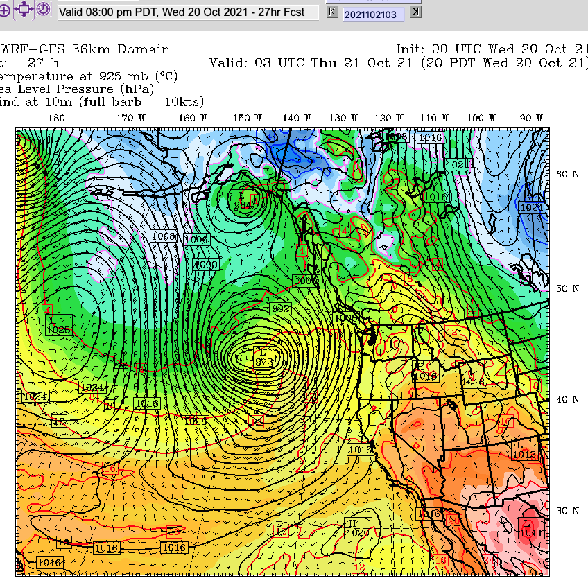 Bombogenesis – Yes that’s a word! – Wind and Rain Coming – Alberniweather