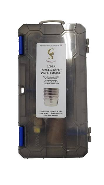 NAC 1/2-13 GARDSert Kit (for steel applications) | Thread Repair ...